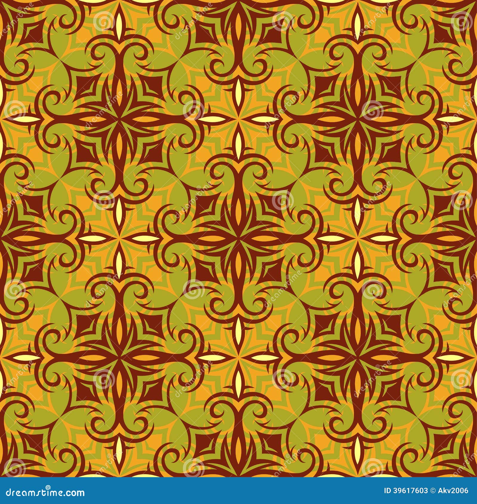 Seamless Wallpaper Ornament Stock Vector - Illustration of fashion ...