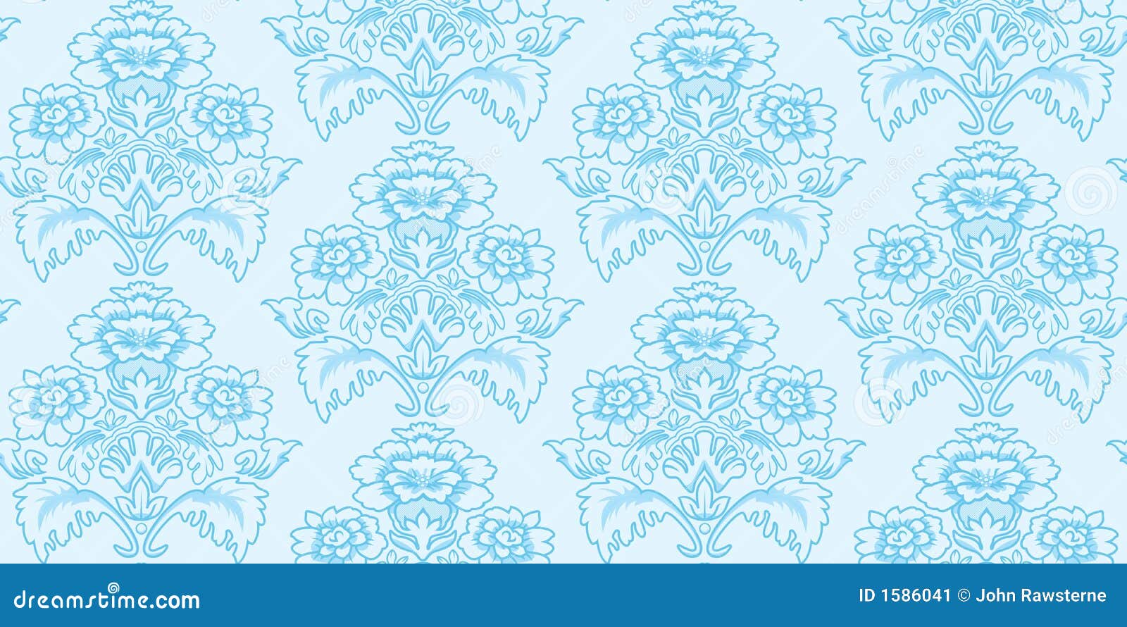 Seamless Wallpaper Pattern stock illustration. Illustration of paper ...