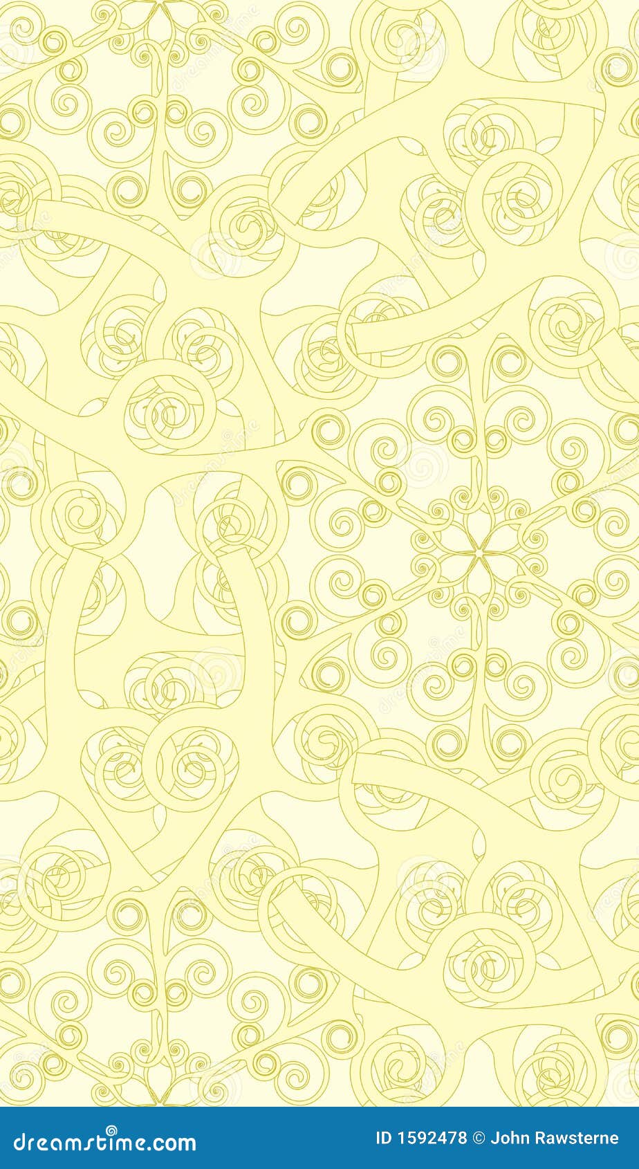 Seamless Wallpaper Pattern stock illustration. Illustration of repeated ...