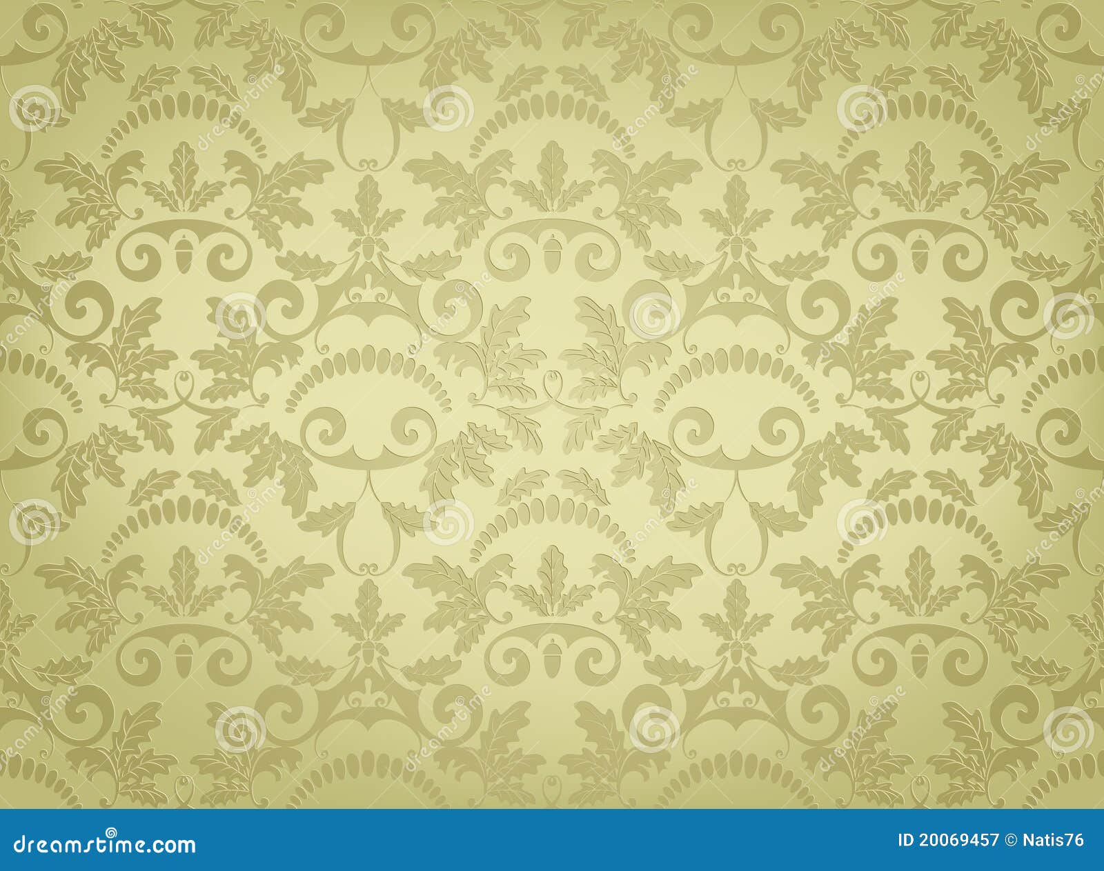 Seamless wallpaper pattern stock vector. Illustration of pattern - 20069457