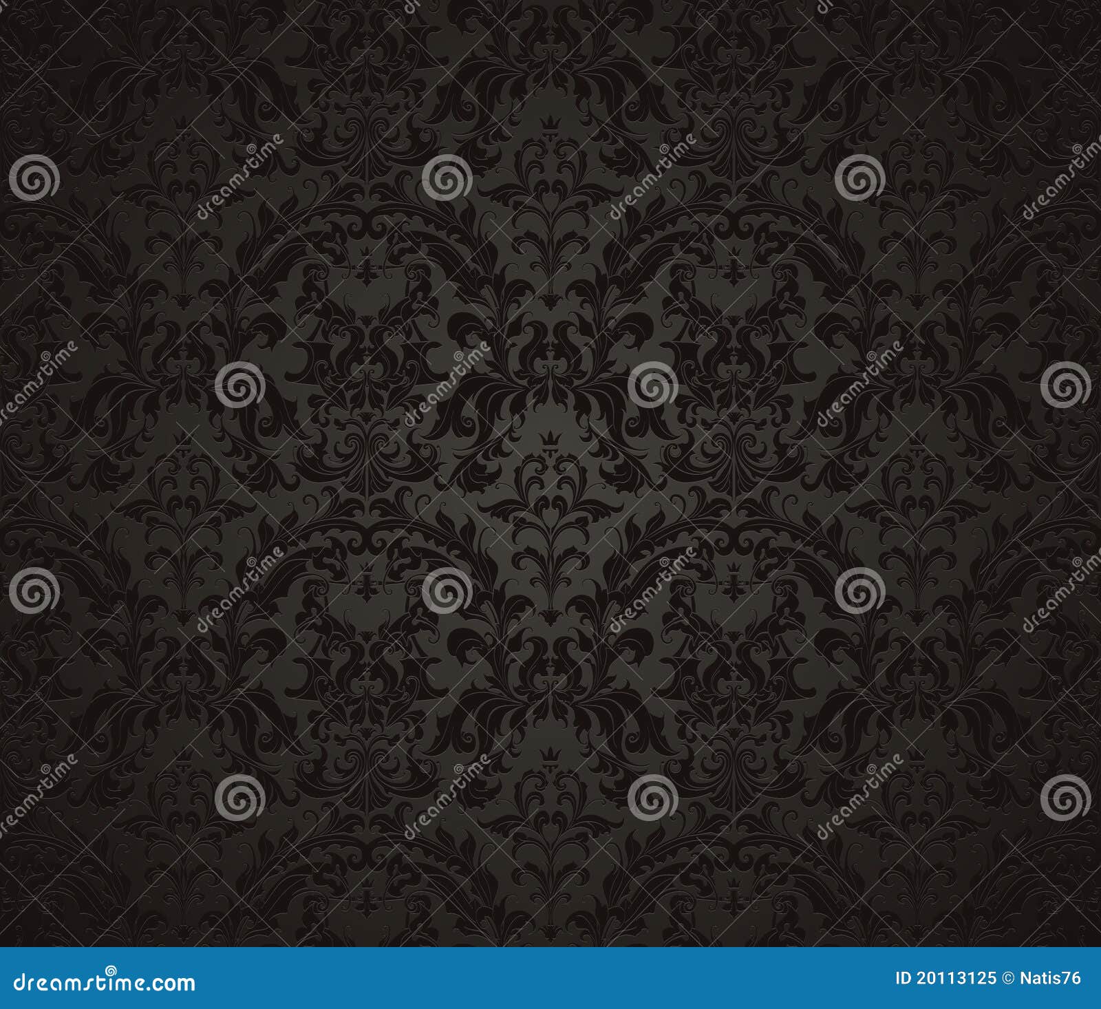 Seamless wallpaper pattern stock vector. Illustration of decoration ...