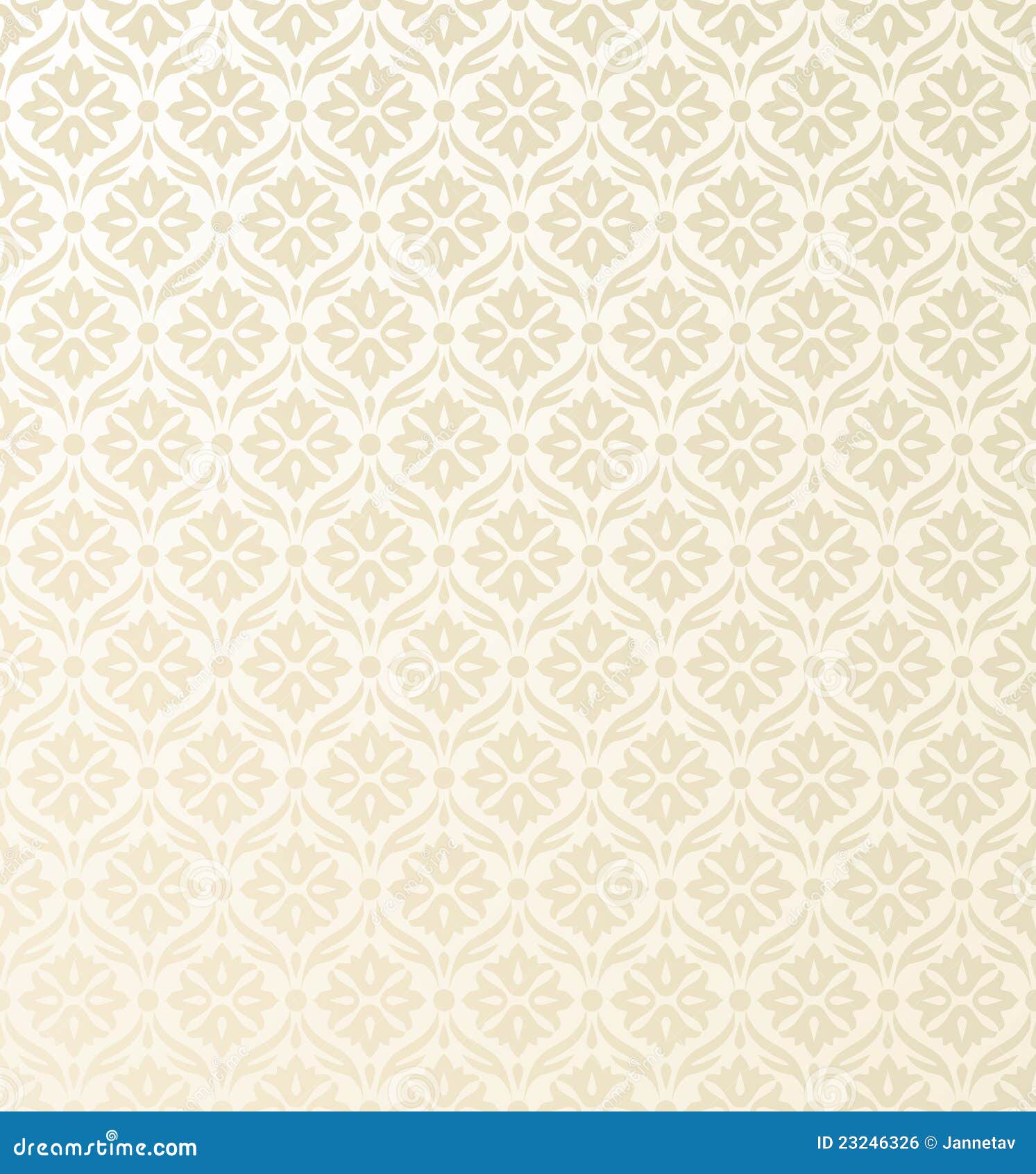 Seamless wallpaper pattern stock vector. Illustration of revival - 23246326