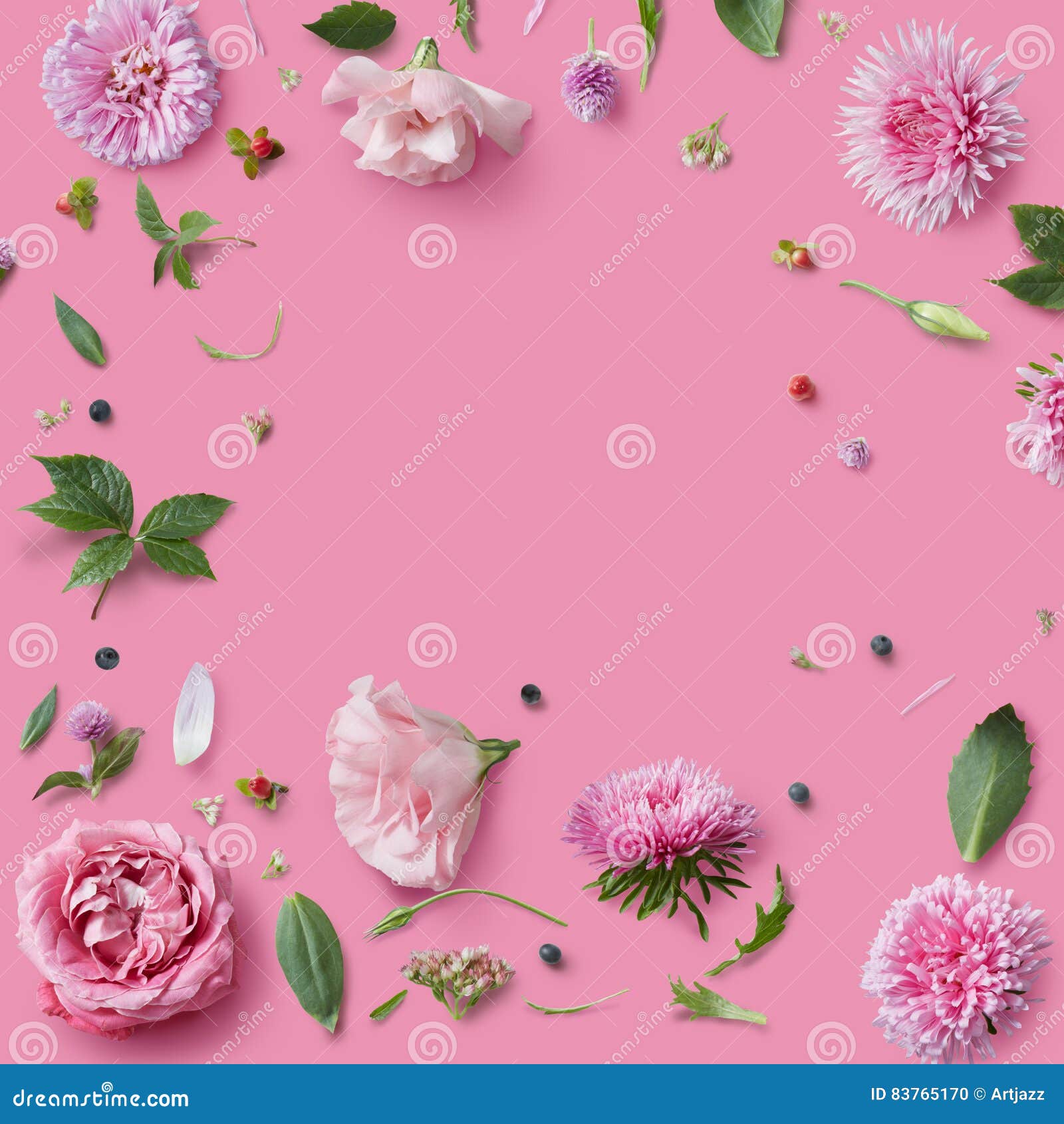 Seamless Wallpaper Pattern of Pink Flowers Stock Photo - Image of sheet ...