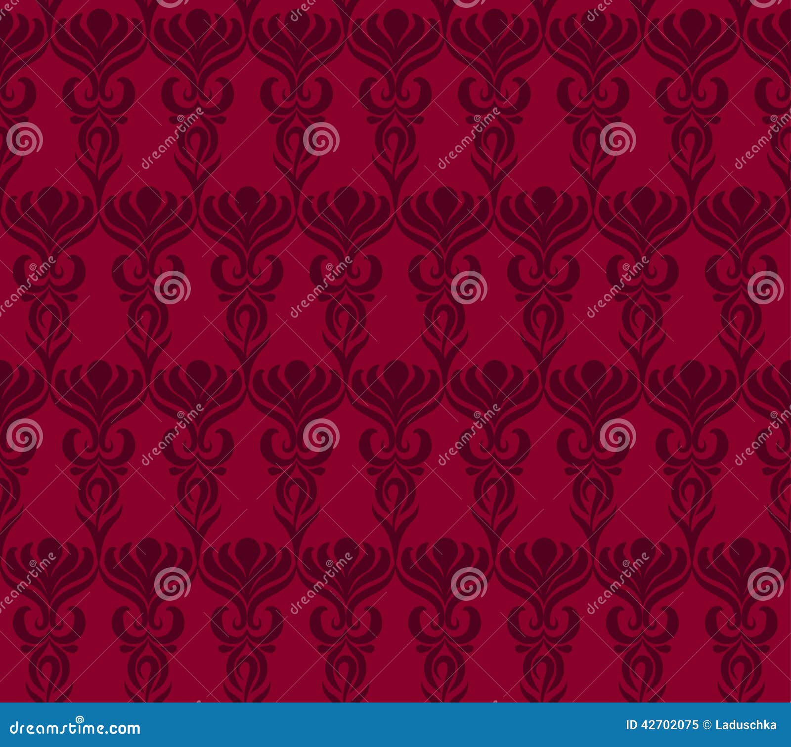 Seamless wallpaper pattern stock vector. Illustration of decorative ...