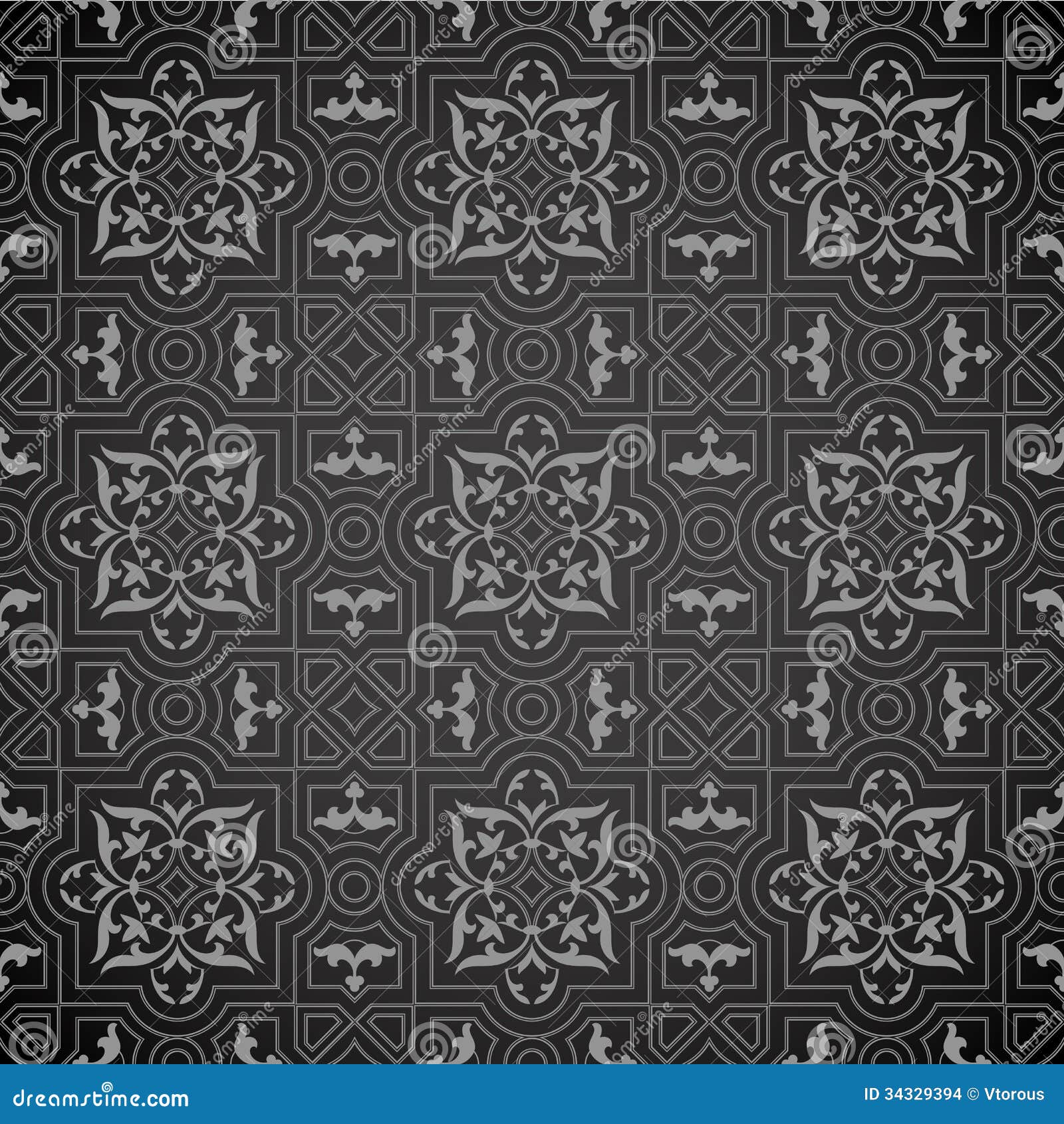 Seamless wallpaper pattern stock vector. Illustration of drapery - 34329394