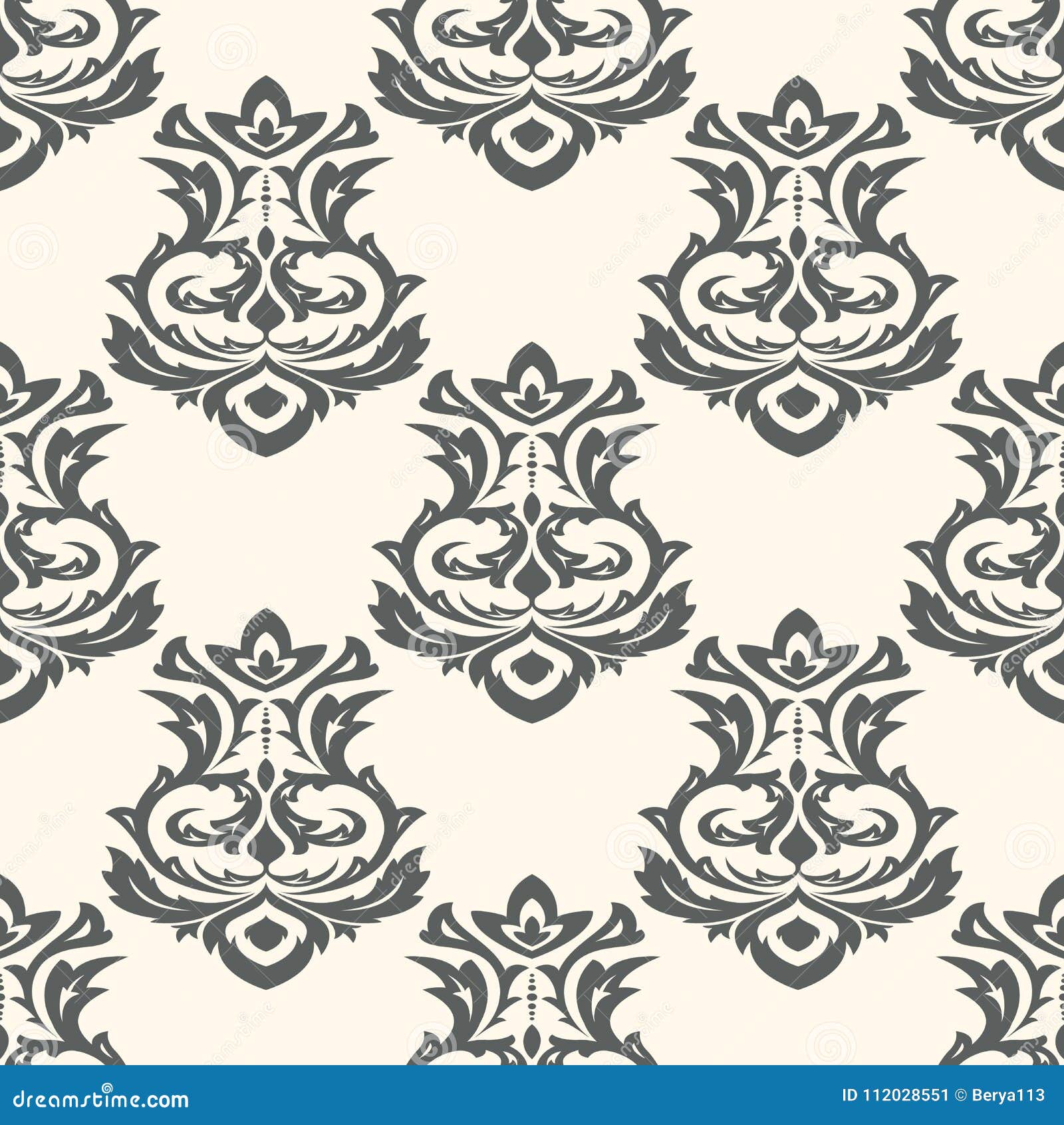 Seamless Wallpapers in the Style of Baroque . Modern Texture ...
