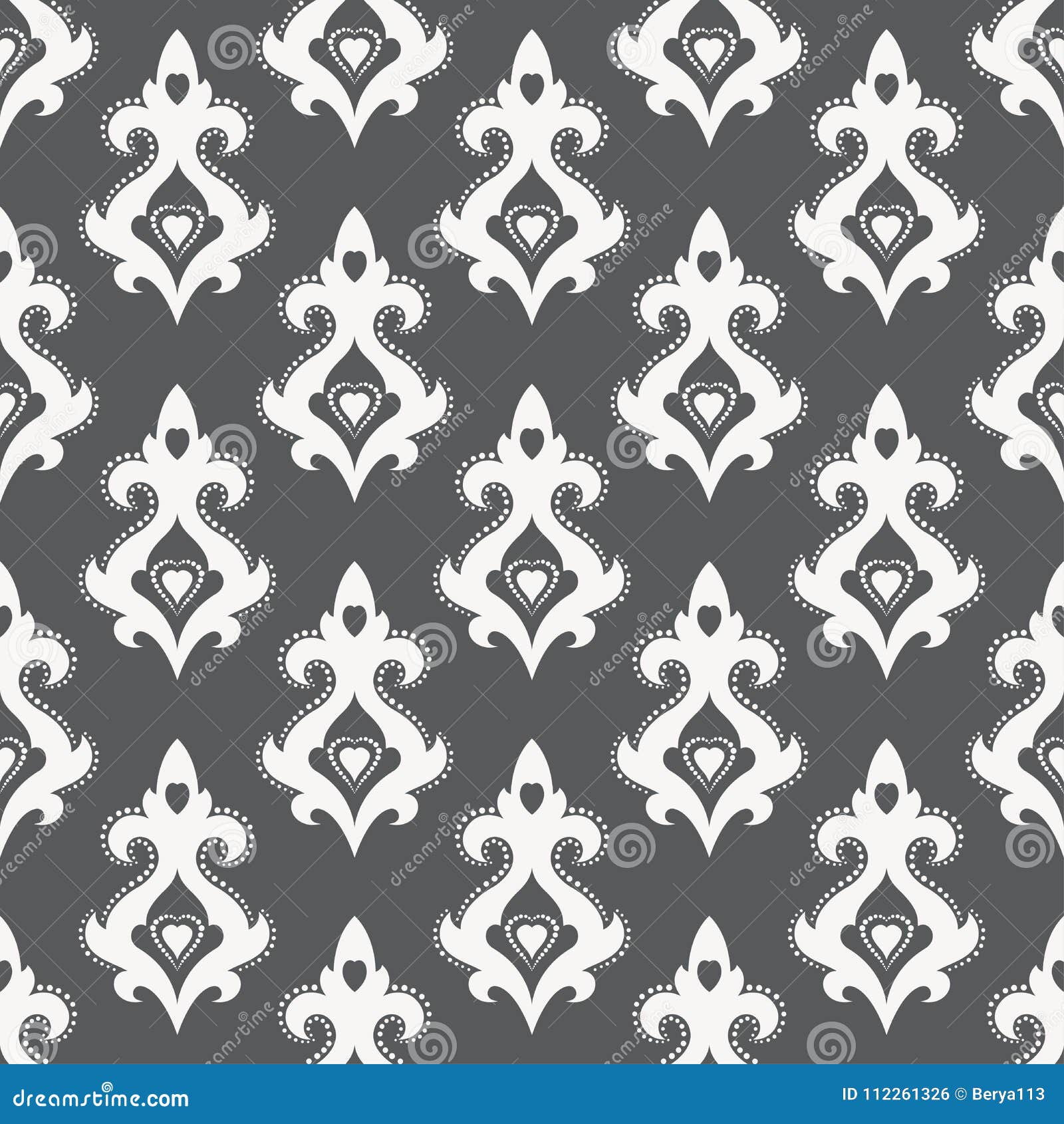 Seamless Wallpapers in the Style of Baroque . Modern Texture ...