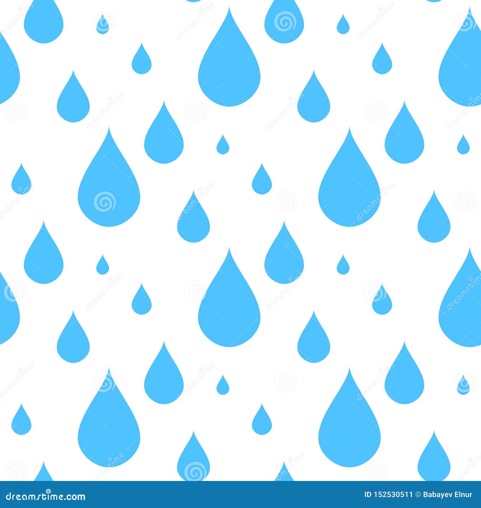 Seamless Water Drop Pattern. Vector Background. Eps 10 Stock Vector ... Seamless Water Drop Pattern. Vector Background. Eps 10 Stock Vector ...