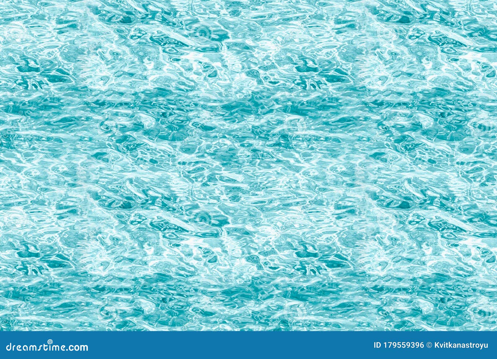 Seamless Water Pattern, Cold Green Color Abstract Background, Toned ...