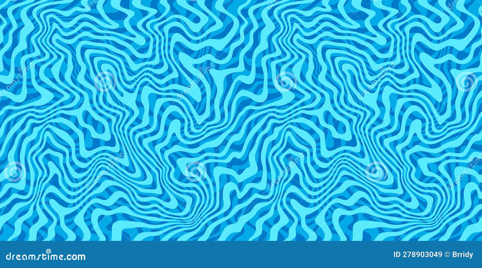 Vector Ripple Effect, Wavy Striped Texture. Moire Interference Effect ...