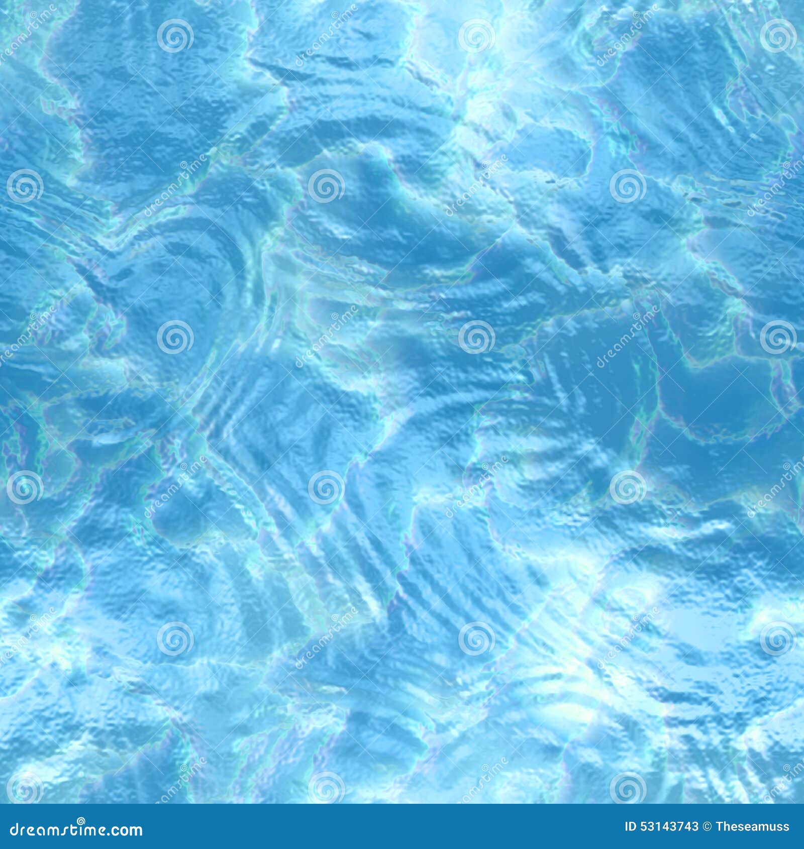 Seamless Water Texture, Abstract Pond Background Stock Image - Image of ...