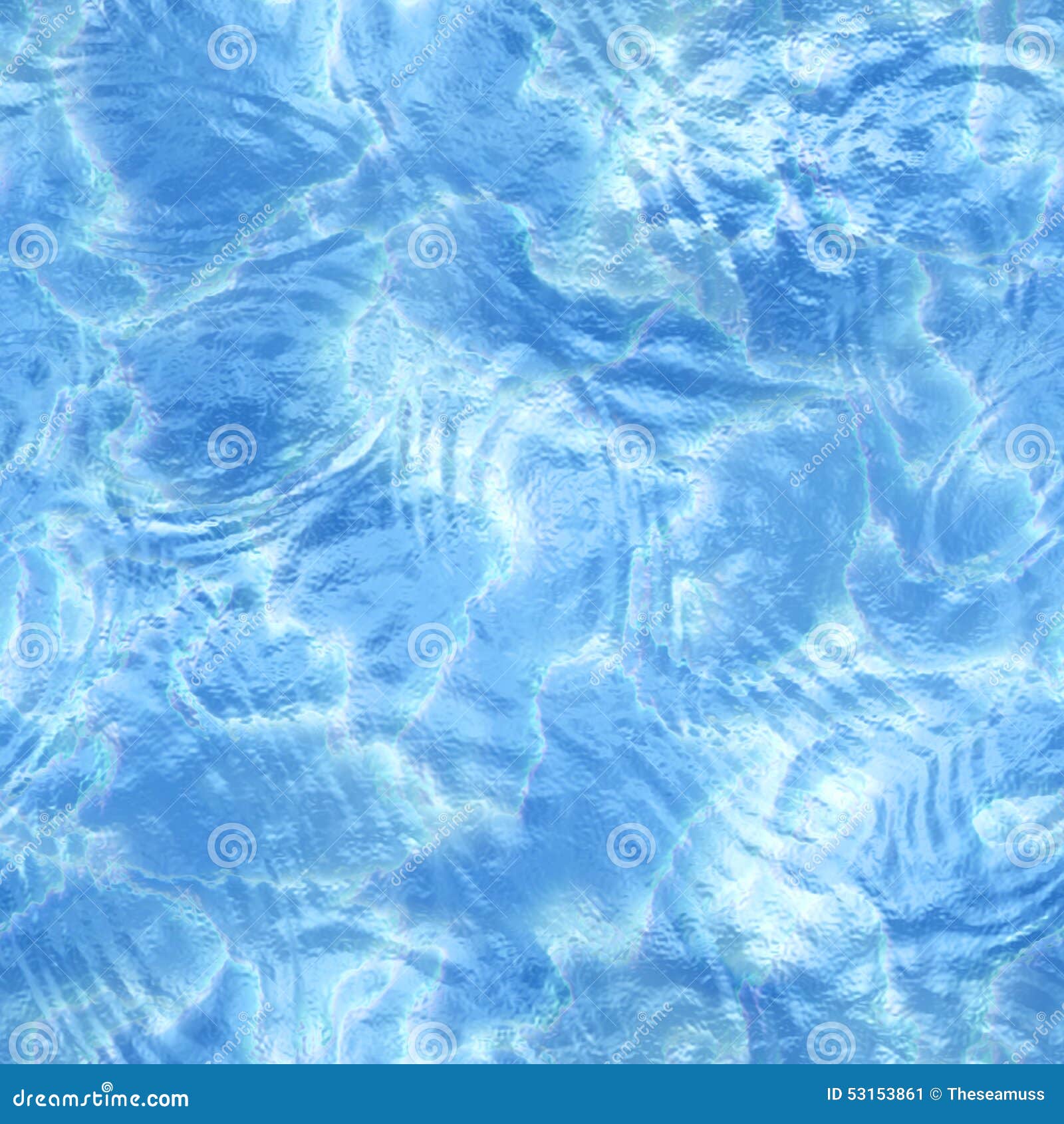 Seamless Water Texture, Abstract Pond Background Stock Image - Image of ...