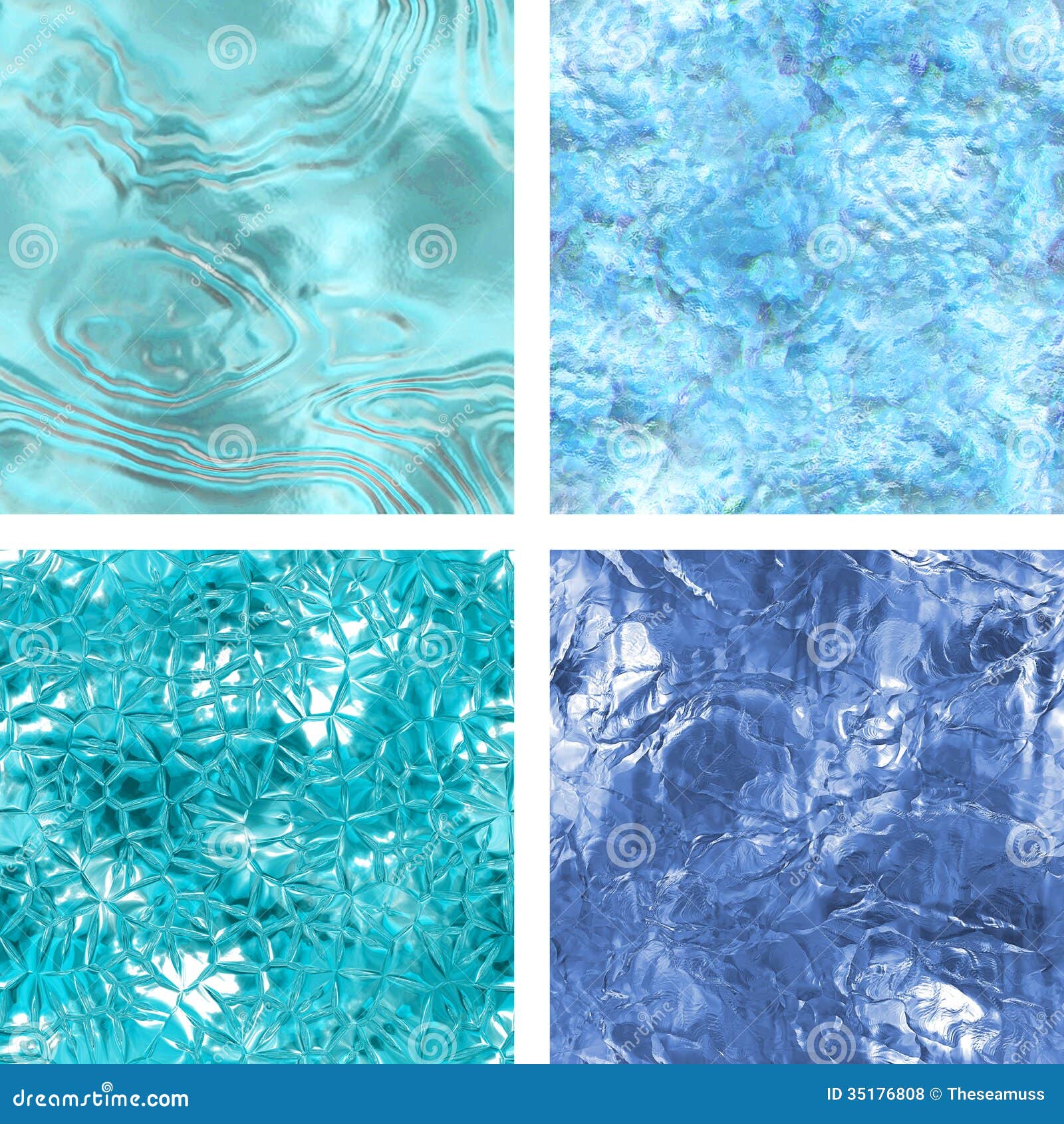 Seamless water texture stock photo. Image of glass, pure - 35176808