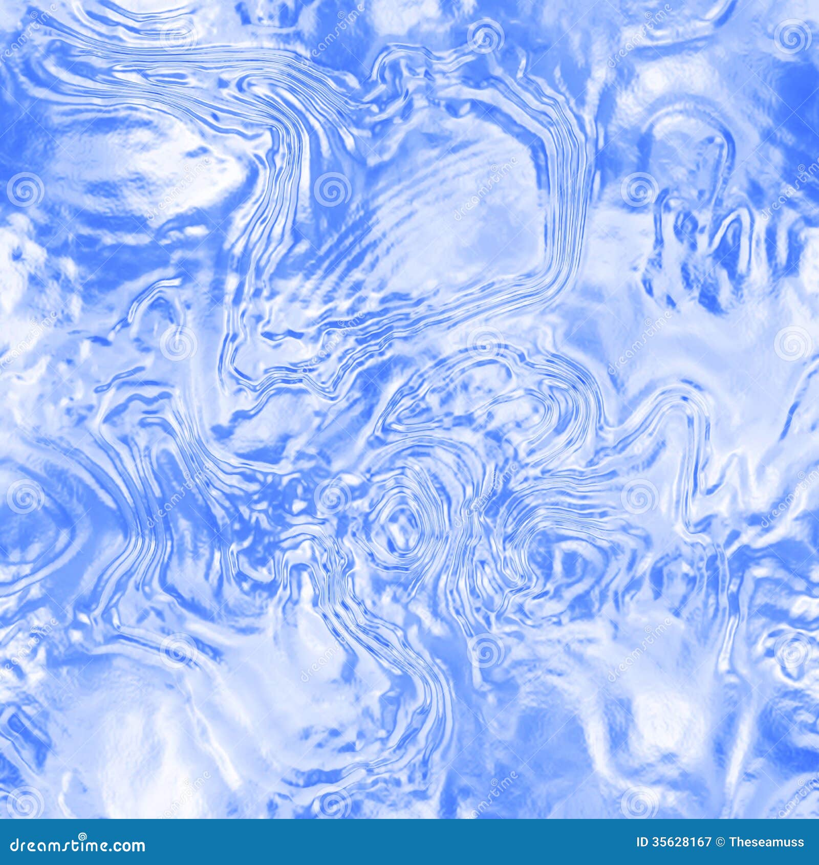 Seamless water texture stock image. Image of ocean, blue - 35628167