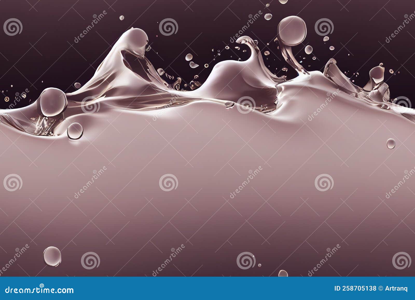 Seamless Water Texture with a Liquid Surface that Has Splashes and ...
