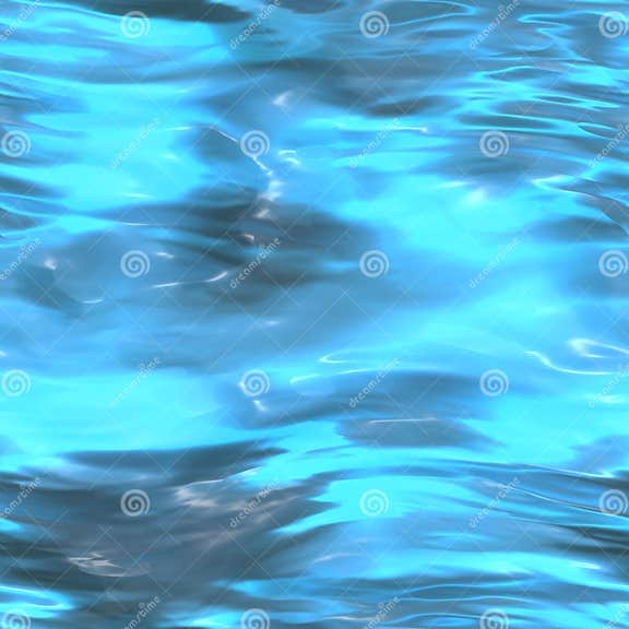 Seamless Water Texture Pattern Stock Illustration - Illustration of ...