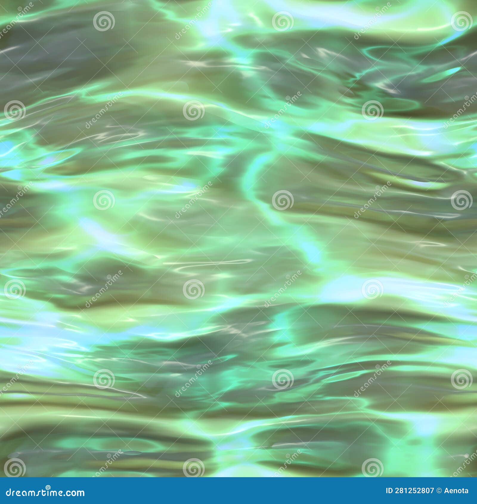 Seamless Water Texture Pattern Stock Illustration - Illustration of ...