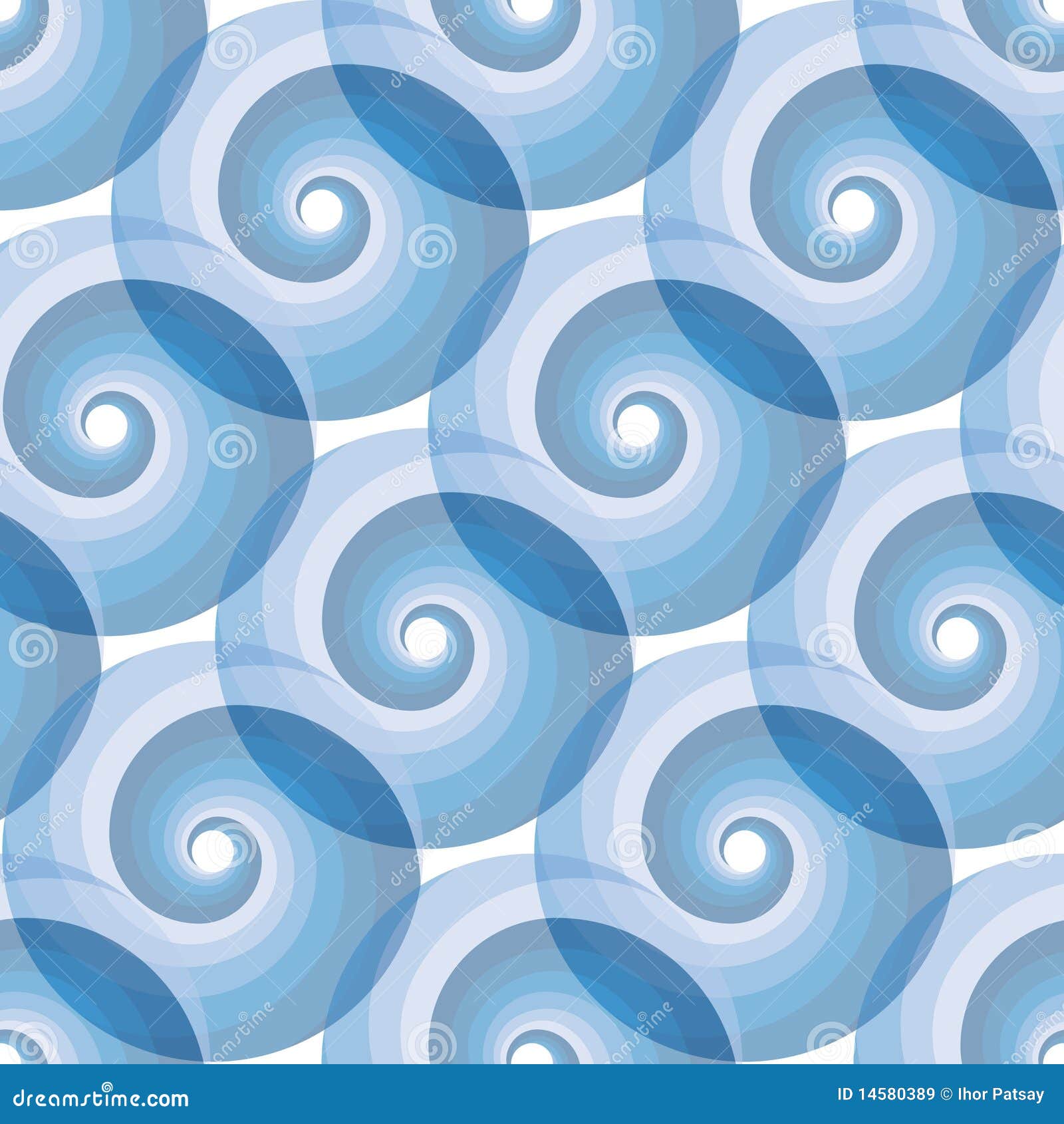 Seamless Water Wave Pattern Stock Vector - Illustration of cold, curve ...