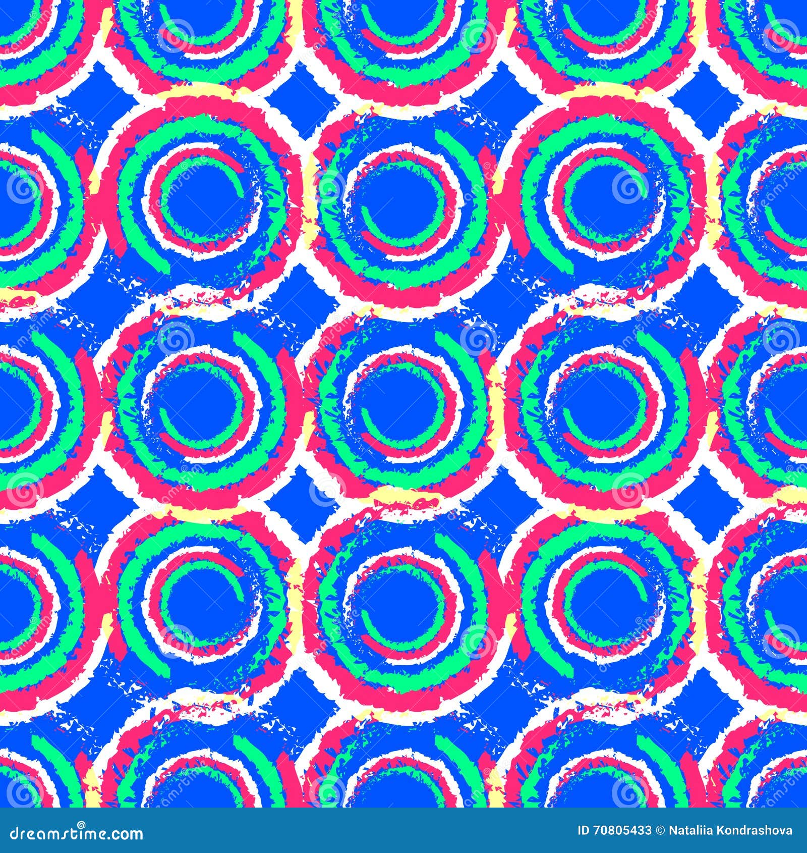 Seamless Watercolor Abstract Pattern Stock Vector - Illustration of ...