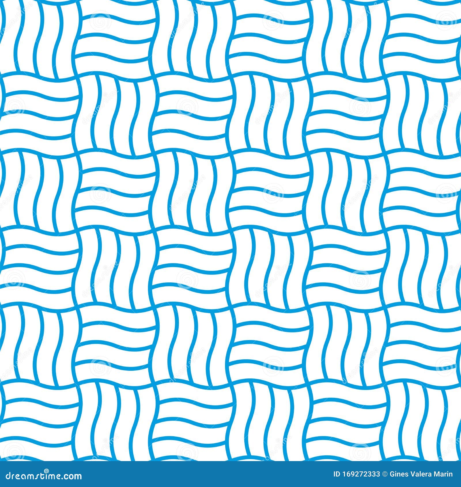 Seamless Wave or Fabric Texture in Blue. Stock Vector - Illustration of ...