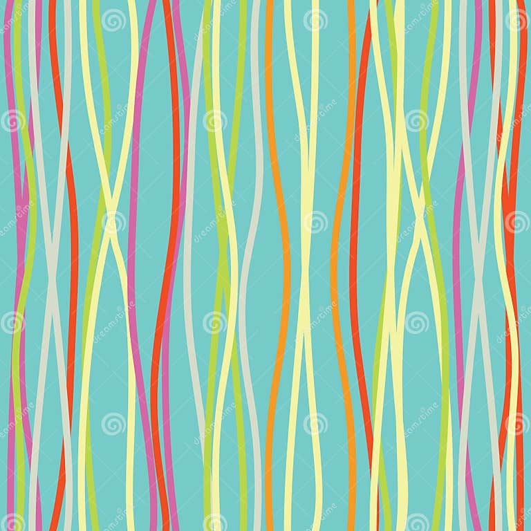 Seamless wave pattern stock vector. Illustration of stripe - 14149889