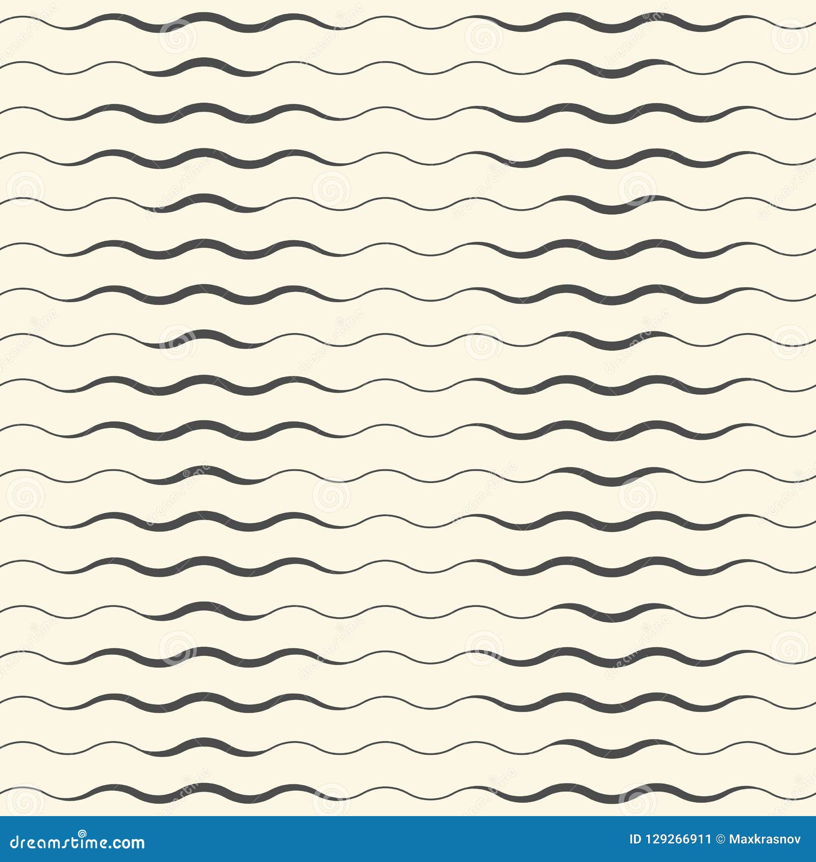 Seamless Wave Pattern. Fine Texture Design Stock Vector - Illustration ...