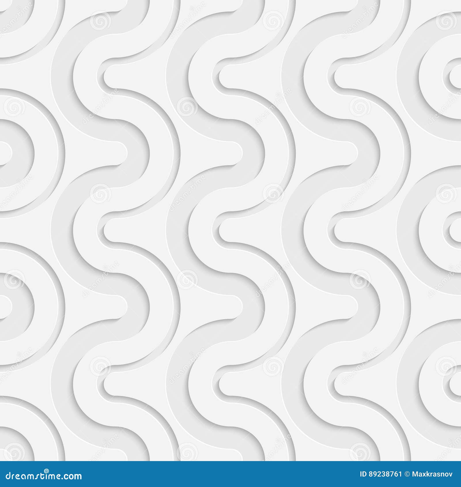 Seamless Wave Pattern stock vector. Illustration of eps10 - 89238761