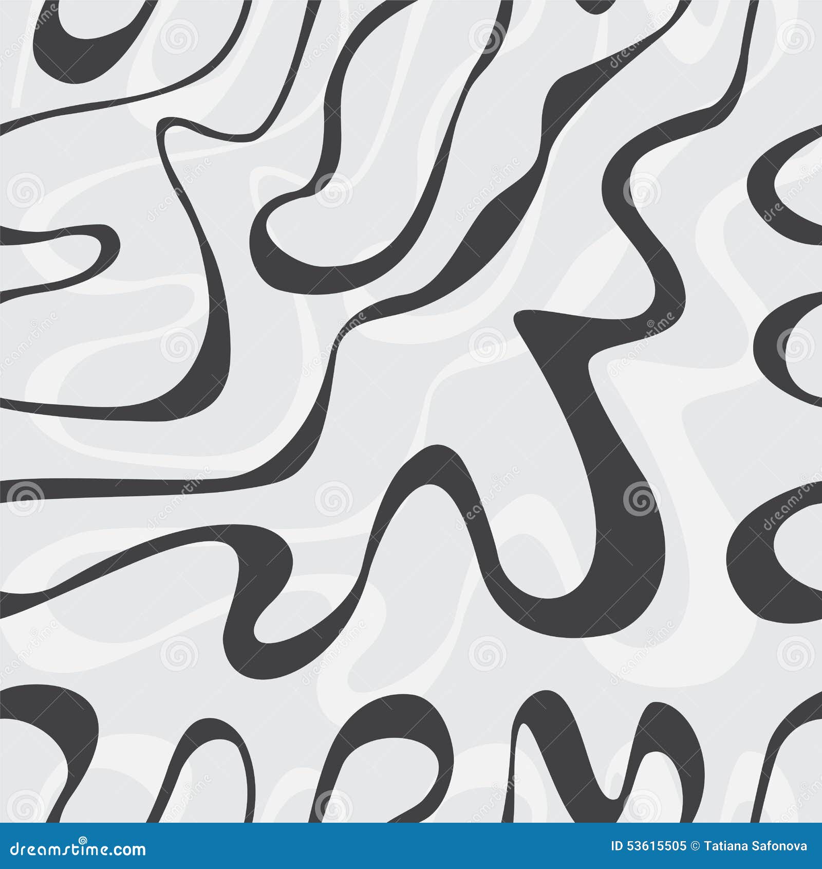 Seamless Wave Pattern, Waves Background. Wallpaper Design. Vector Stock ...