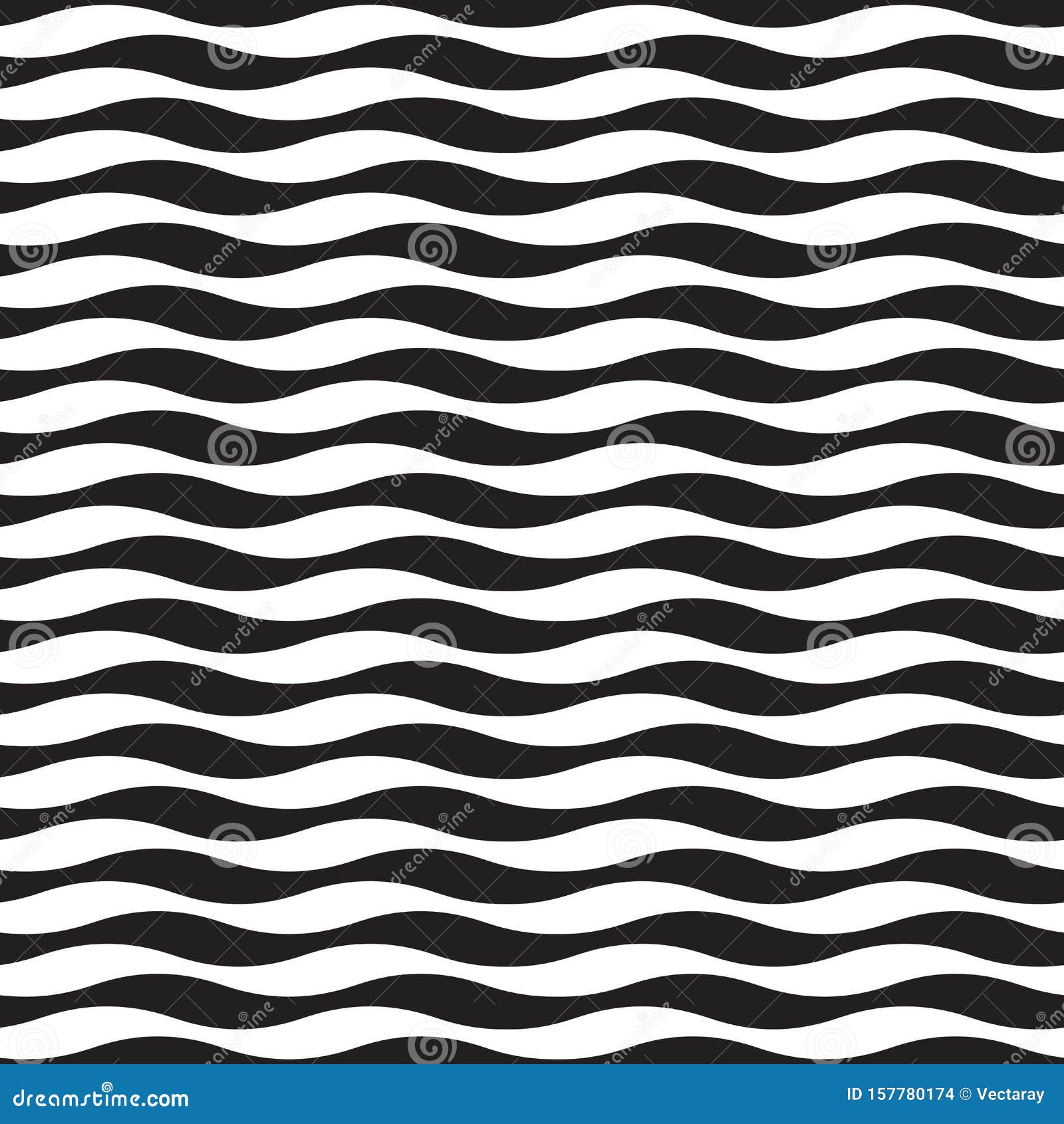 Seamless Wave Ripple Pattern Background Texture Stock Illustration ...