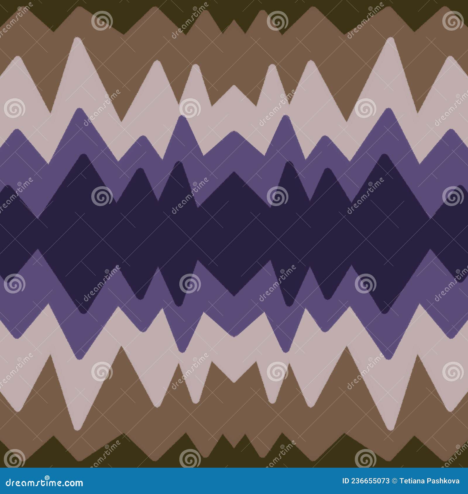 Seamless Waves Pattern with Cartoon Clouds for Wallpaper and Fabrics ...