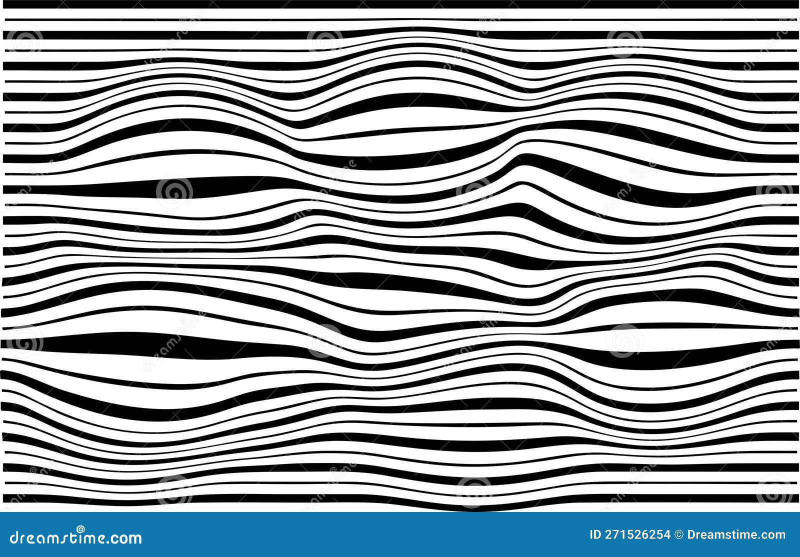 Seamless Wavey Curvey Effects on Linning Pattern White Backgrpound ...