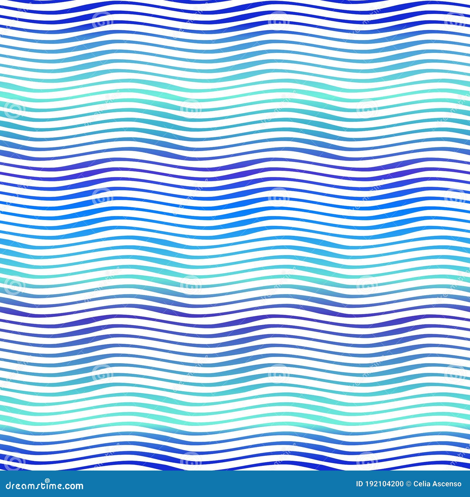 River Flow Graphical Lines Seamless Pattern Stock Illustration ...