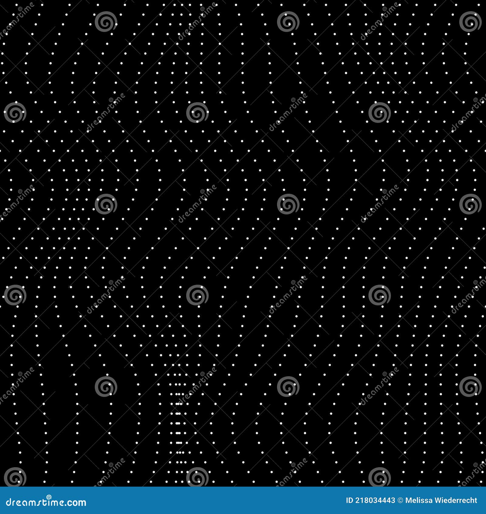 Seamless Wavy Array of Dots Pattern for Print or Digital Use Stock ...