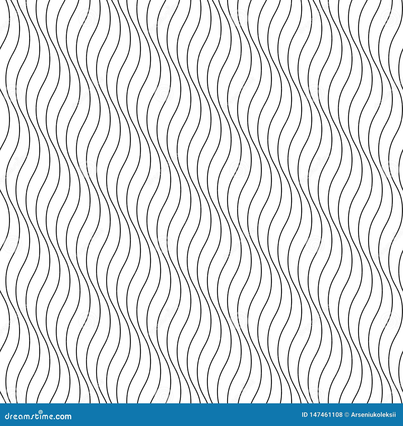 Seamless wavy background. stock vector. Illustration of abstract ...