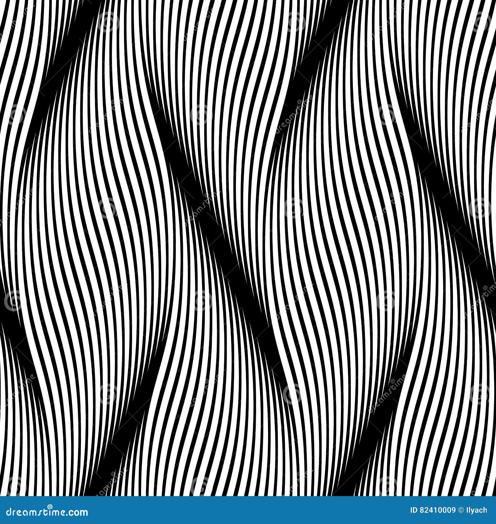 Seamless Wavy Background Texture Interior Wallpaper Decoration Stock ...