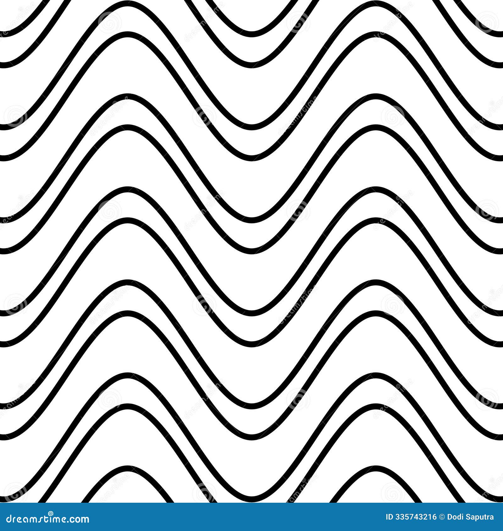 Curved line pattern stock illustration. Illustration of black - 335743216