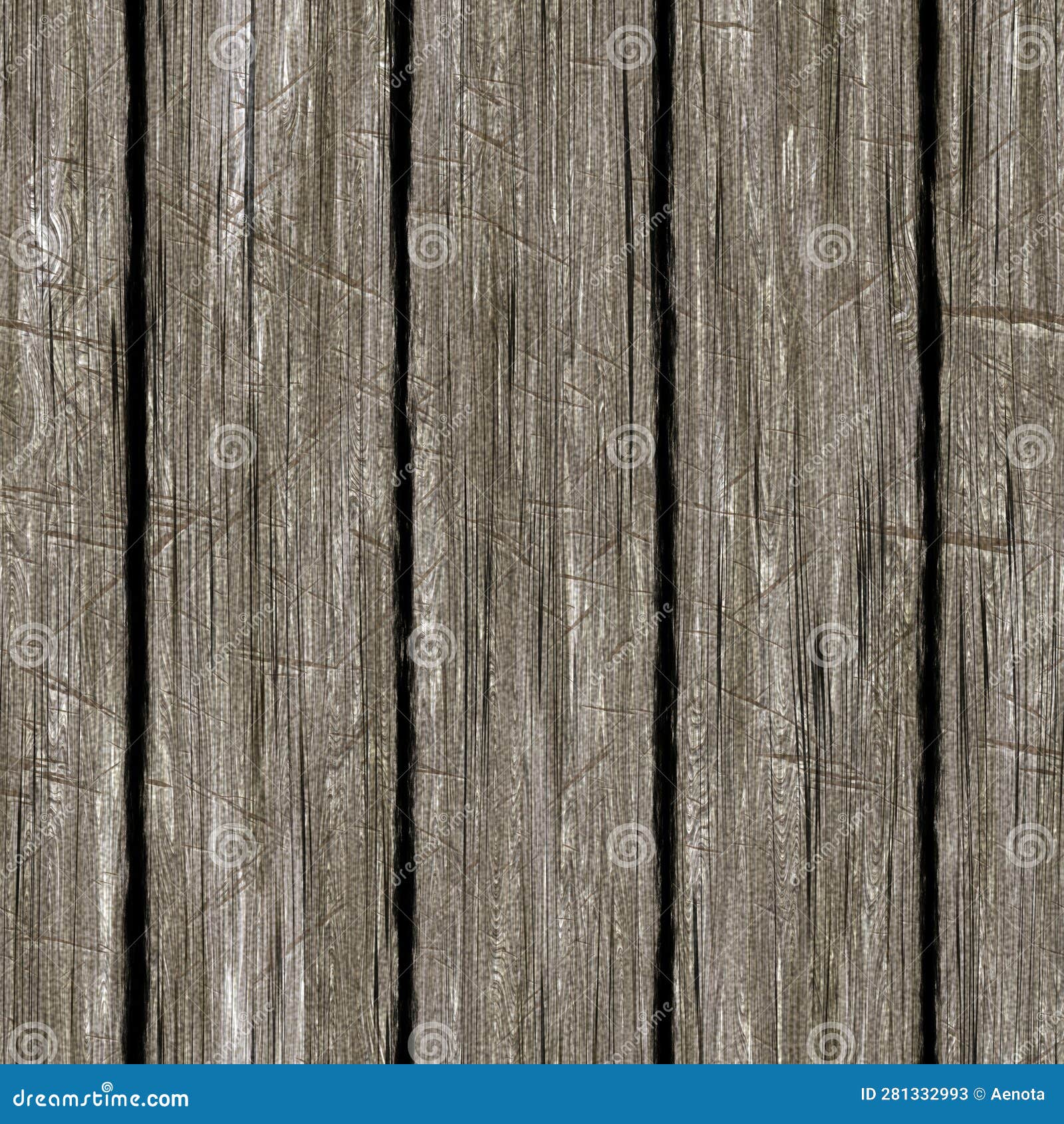 Seamless Weathered Wooden Pattern Stock Illustration - Illustration of ...