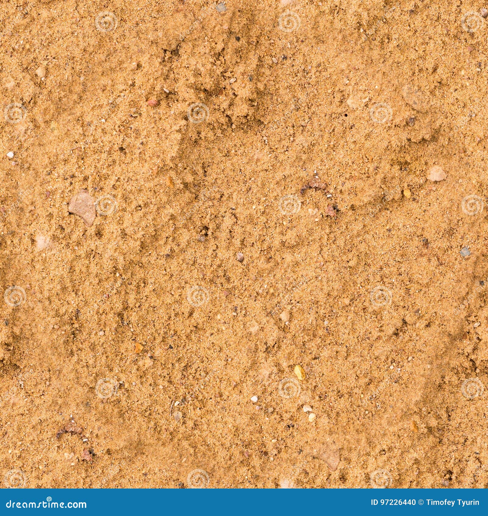 Seamless Wet Sand Texture. Beach, Background. Royalty-Free Stock Image ...