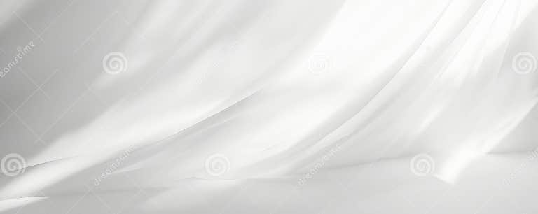 A Seamless White Background with a Slight Gradient, Transitioning from ...