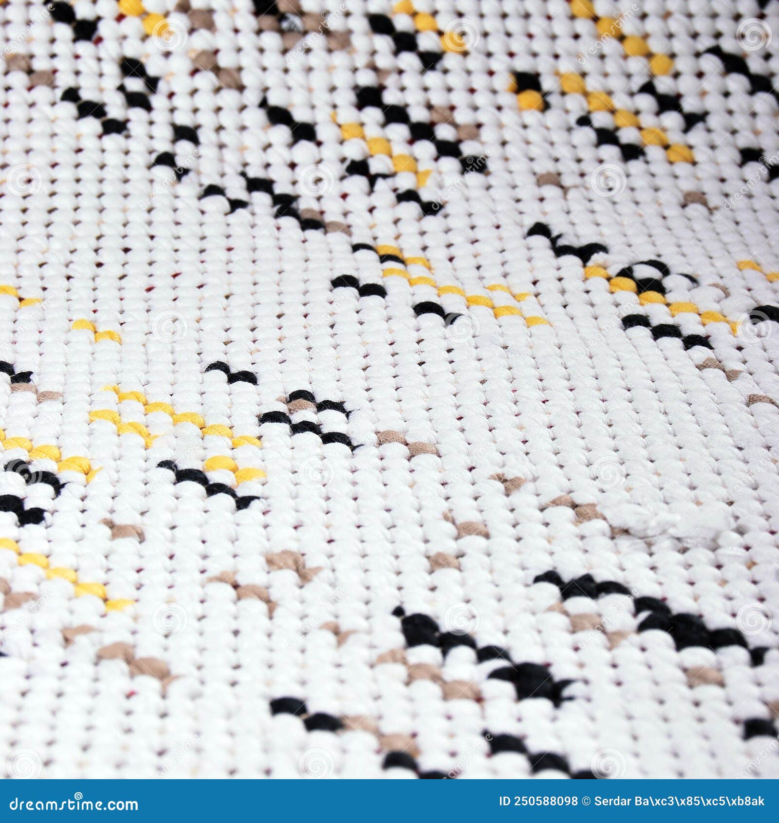 Seamless White Carpet Rug Texture Background from Above Stock Photo ...