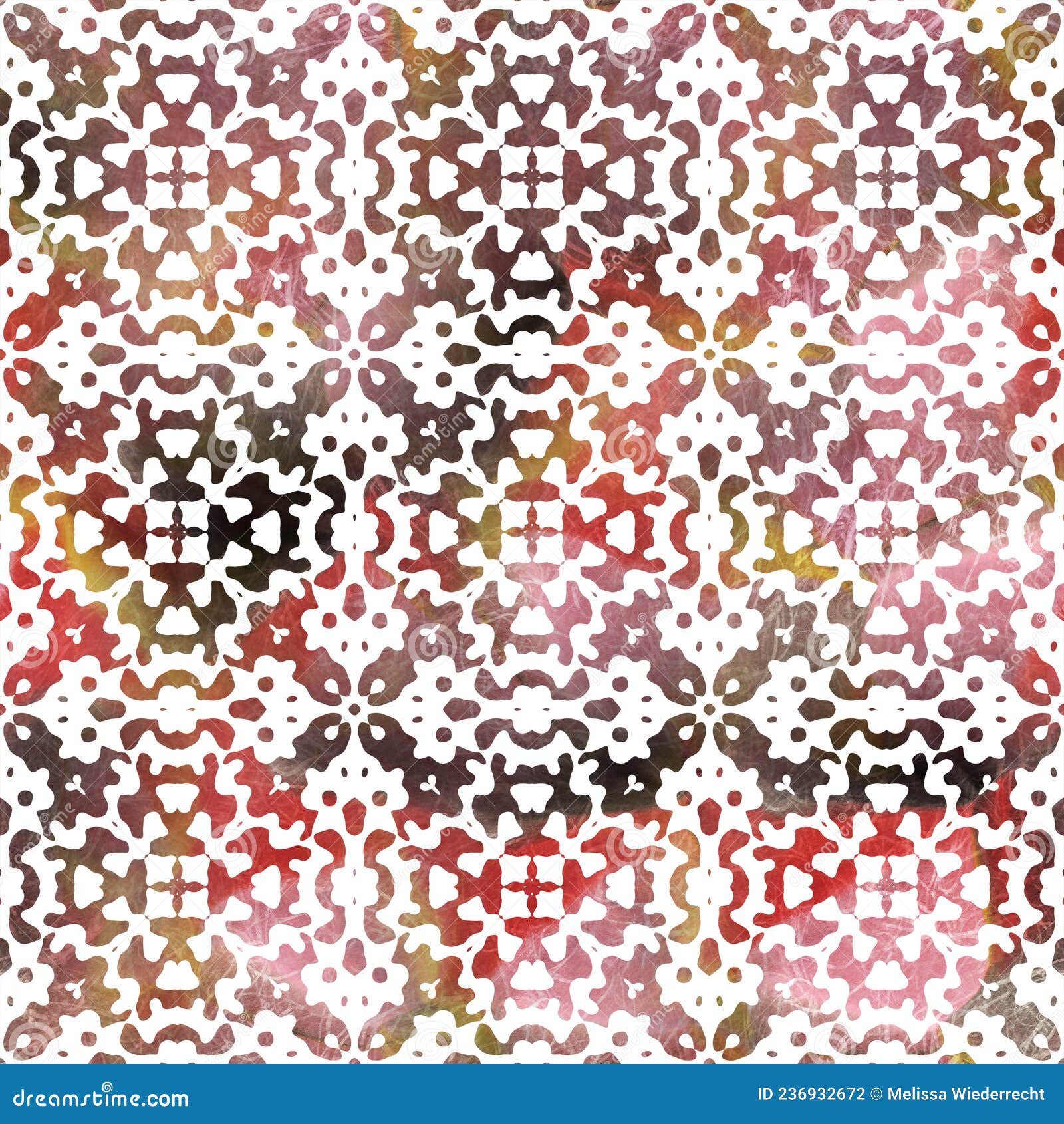 Seamless White on Color Interior Wall Tile Style Surface Pattern Design ...