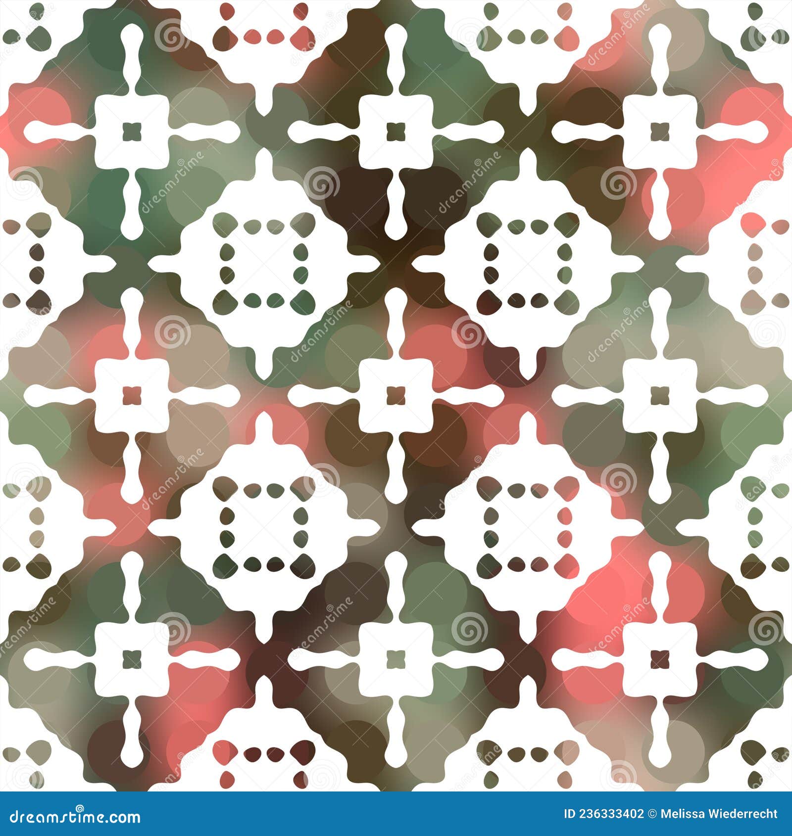 Seamless White on Color Interior Wall Tile Style Surface Pattern Design ...