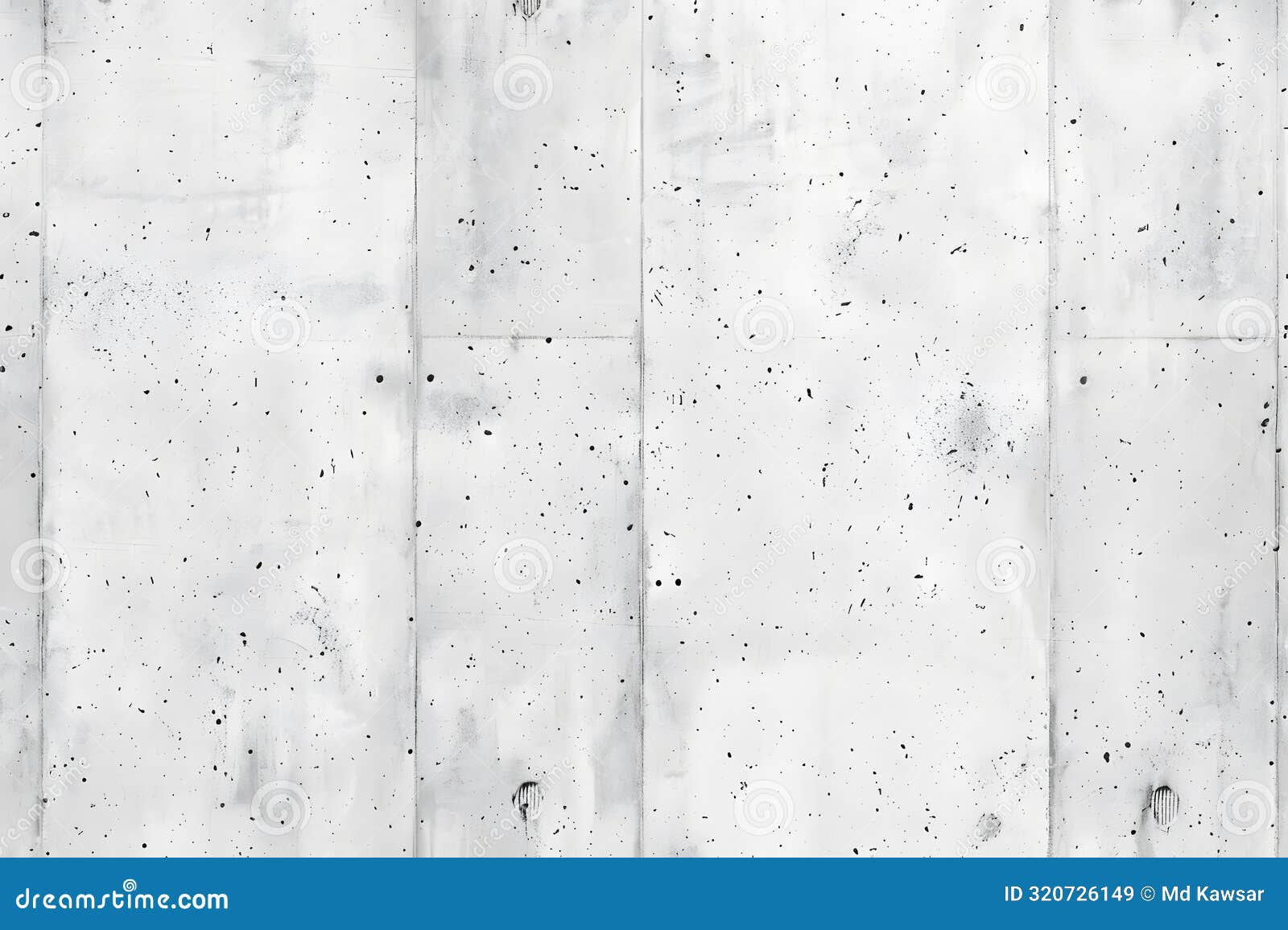 Seamless White Concrete Wall Texture Stock Illustration - Illustration ...