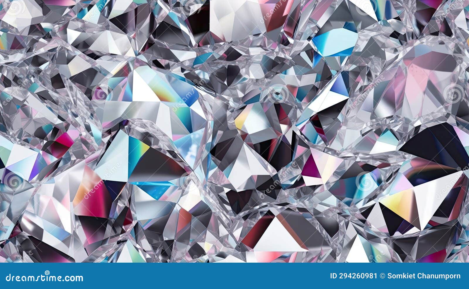 Seamless White Diamond Pattern Background, Abstract Gem, Crystal ...