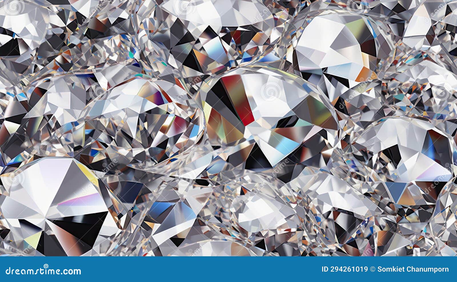 Seamless White Diamond Pattern Background, Abstract Gem, Crystal ...