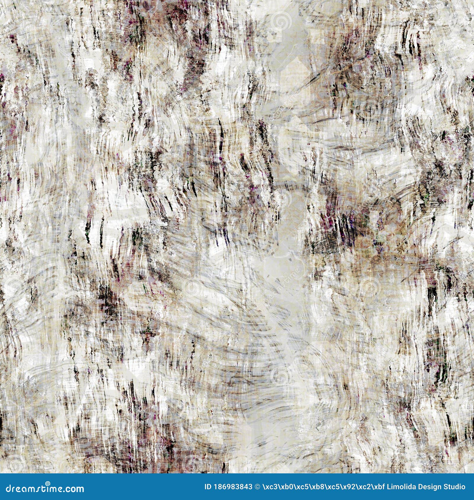 Seamless White Grey Birch Bark Tree Texture Background. Mottled ...