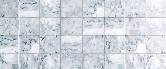 Seamless White Marble Tile Pattern for Modern Bathroom Kitchen Stock ...