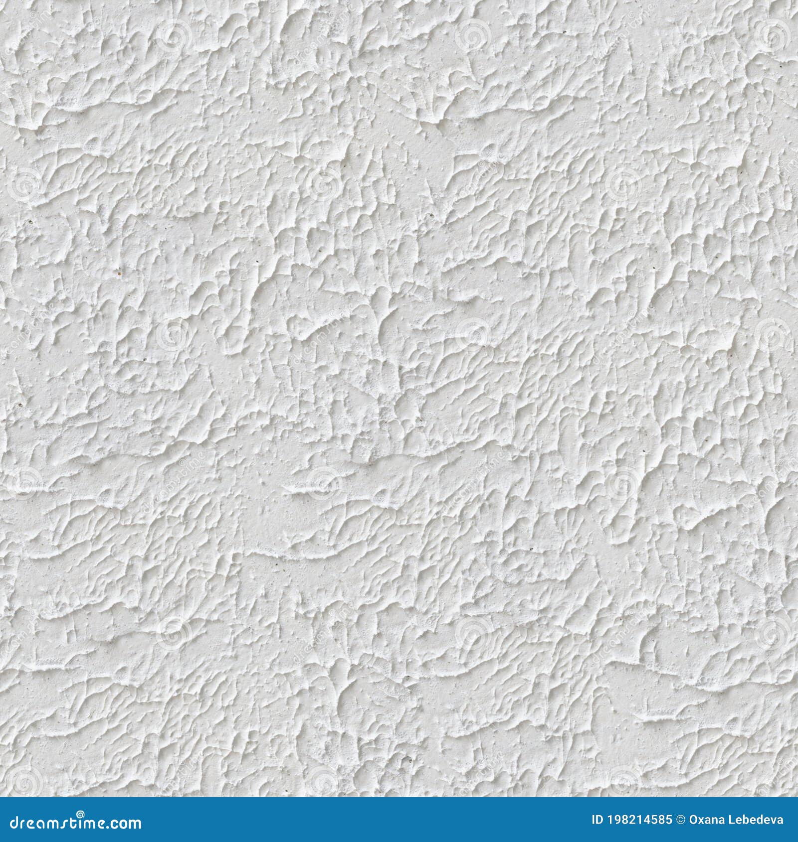 Seamless White Painted Concrete Wall Texture. 4K Stock Image - Image of ...