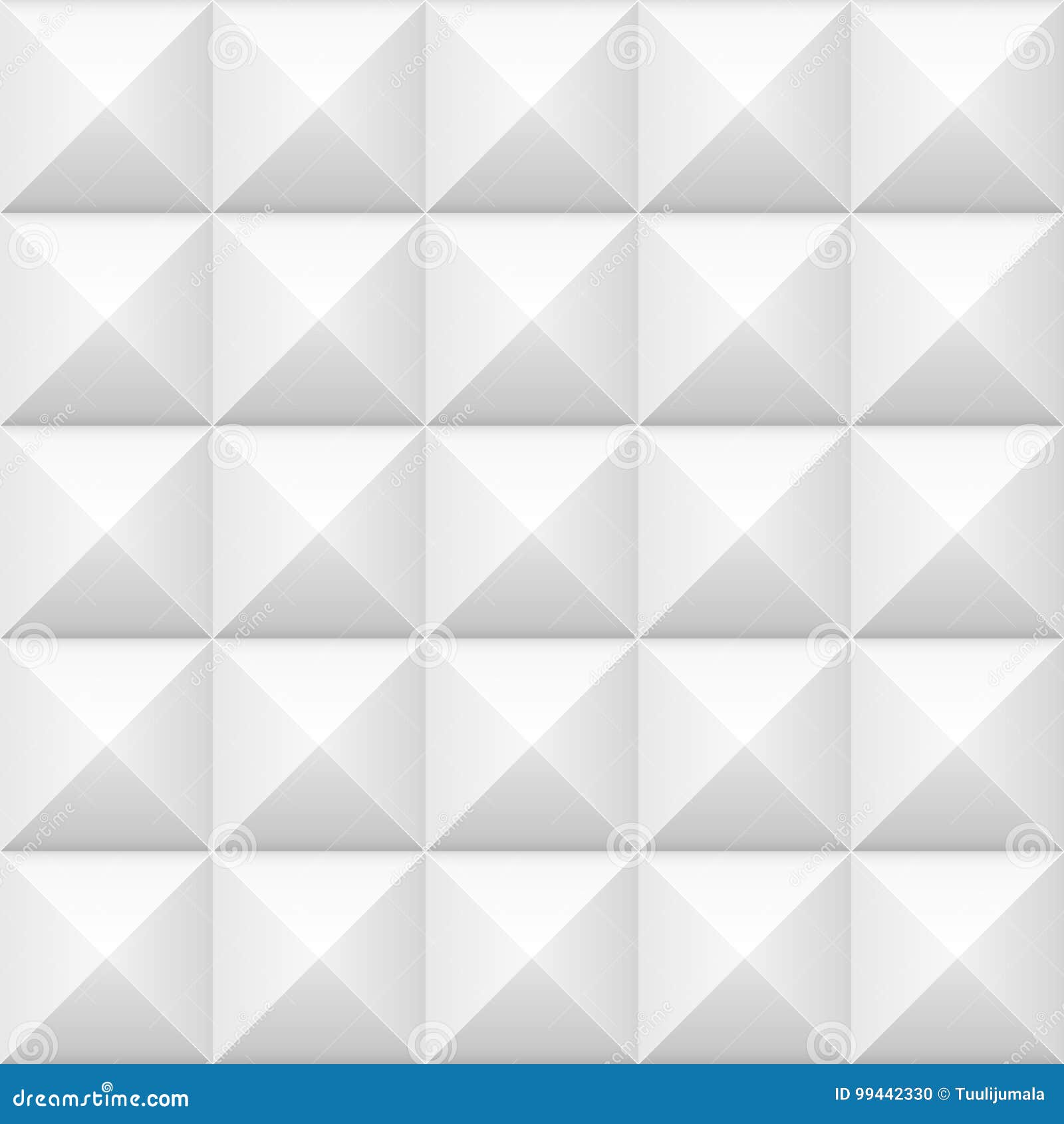 Seamless White Pyramid Pattern Wall Stock Vector - Illustration of wall ...