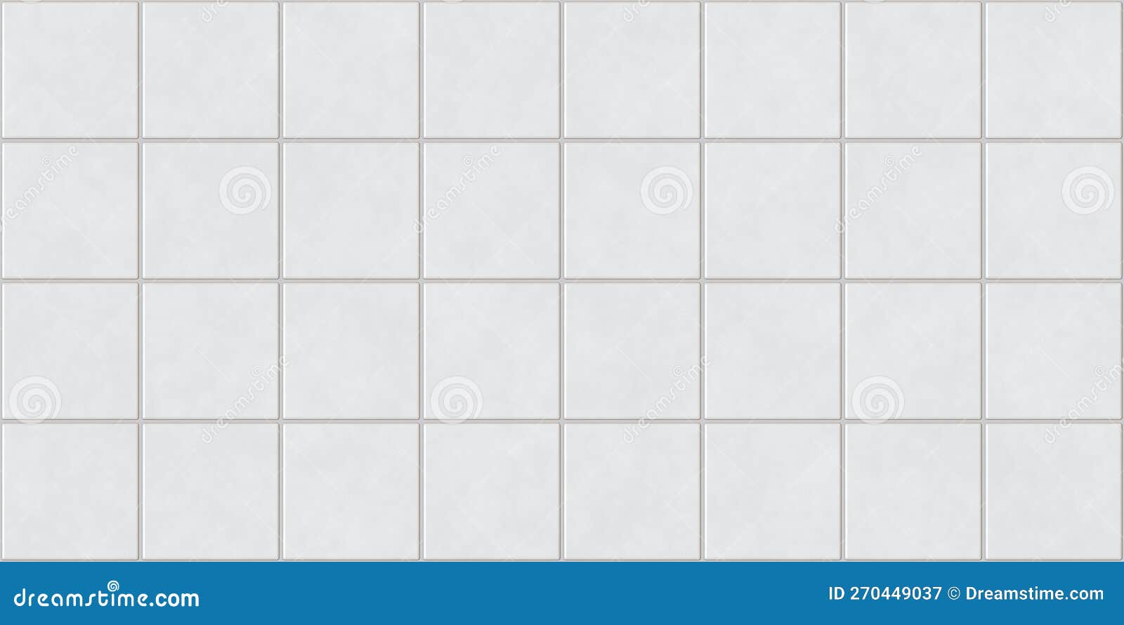 Seamless White Square Tiles Background Texture Stock Illustration ...